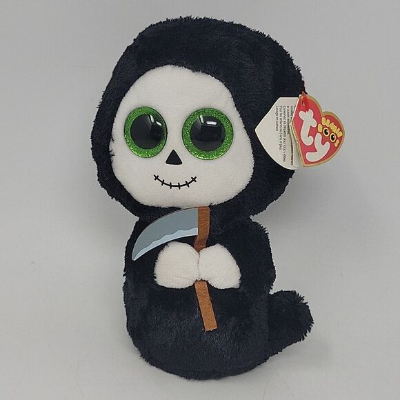 Ty | Toys | Grim Reaper Ty Beanie Boos Halloween Reaper W Sickle 6 ...